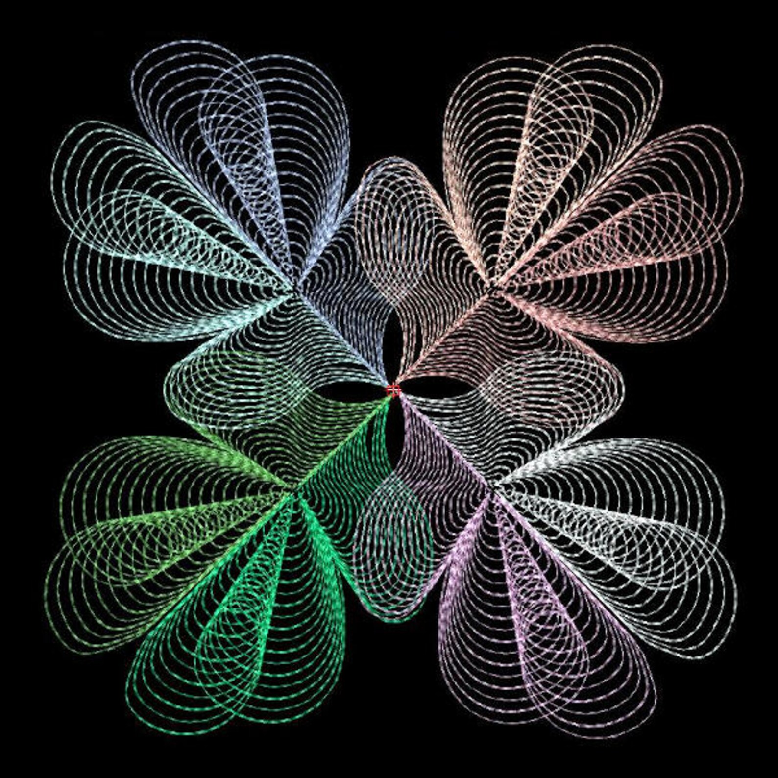 CURLY QUILT BLOCKS (6inch) - 12 Machine Embroidery Designs Instant ...