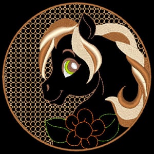 ADORABLE ANIMAL MEDALLIONS 4inch 10 Machine Embroidery Design Instant ...