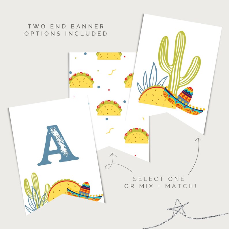 Editable Nacho Average Banner Nacho Party Digital Banner Taco Party ...