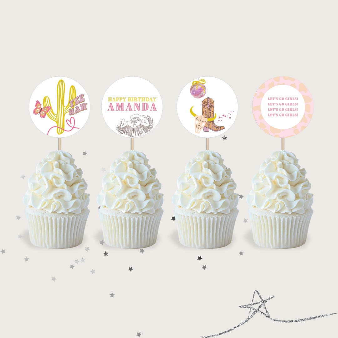 Editable Dolly Parton Cupcake Toppers Dolly Parton Party Digital ...