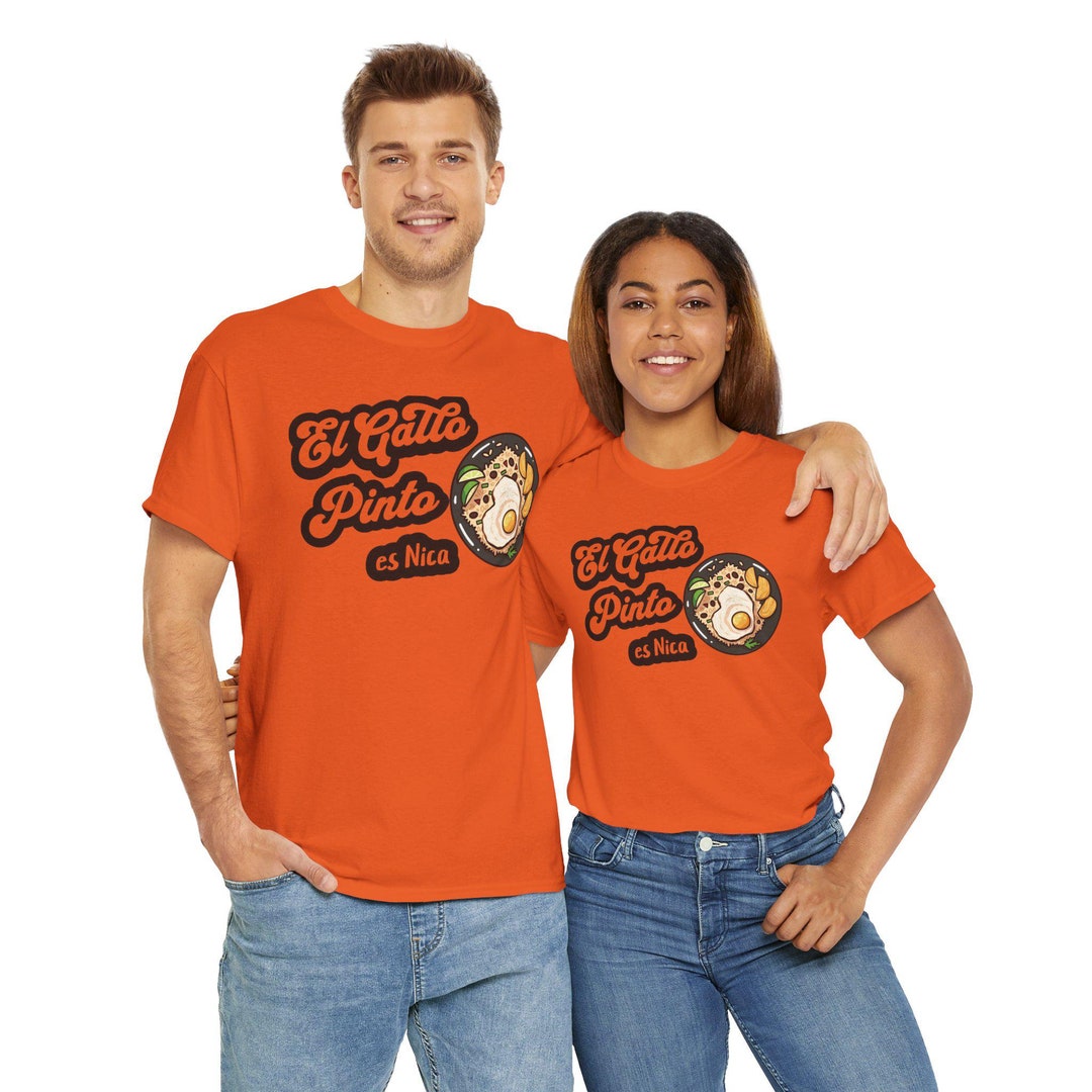 El Gallo Pinto Es Nica- Nicaraguan Typical Food T-shirt, Nicaraguan ...