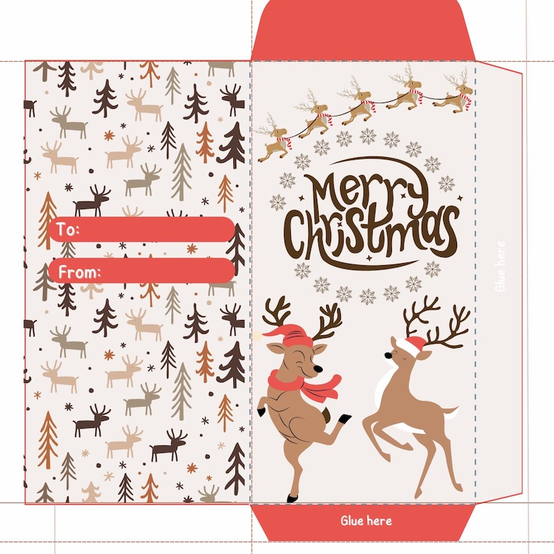 Christmas Puzzle Money - Etsy