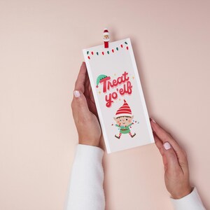 Treat Yo' Elf Christmas Money Envelopes | Printable Cash Gift Holders ...