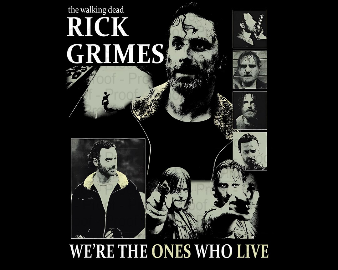 Rick Grimes Graphic Png, Digital File - Etsy