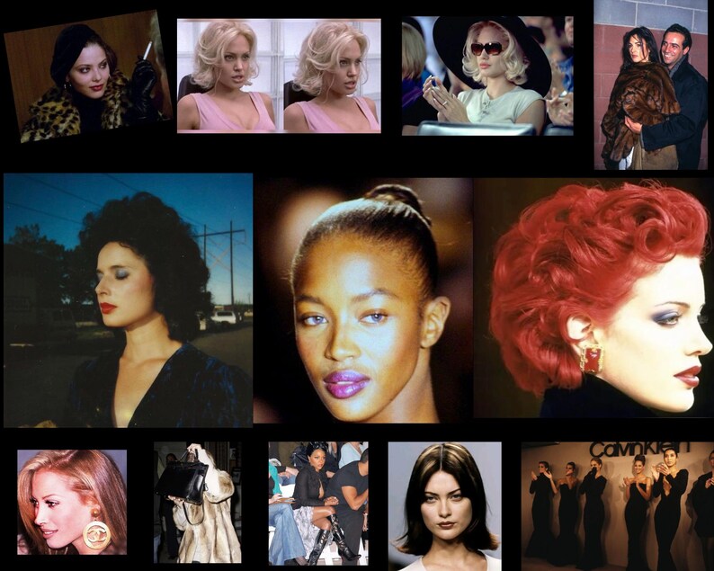 90s Supermodel iPad Wallpaper | Underground Fashion Moodboard (digital ...