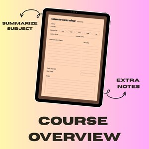Printable Student Study Planner: Assignment & Grade Tracker (PDF Bundle ...