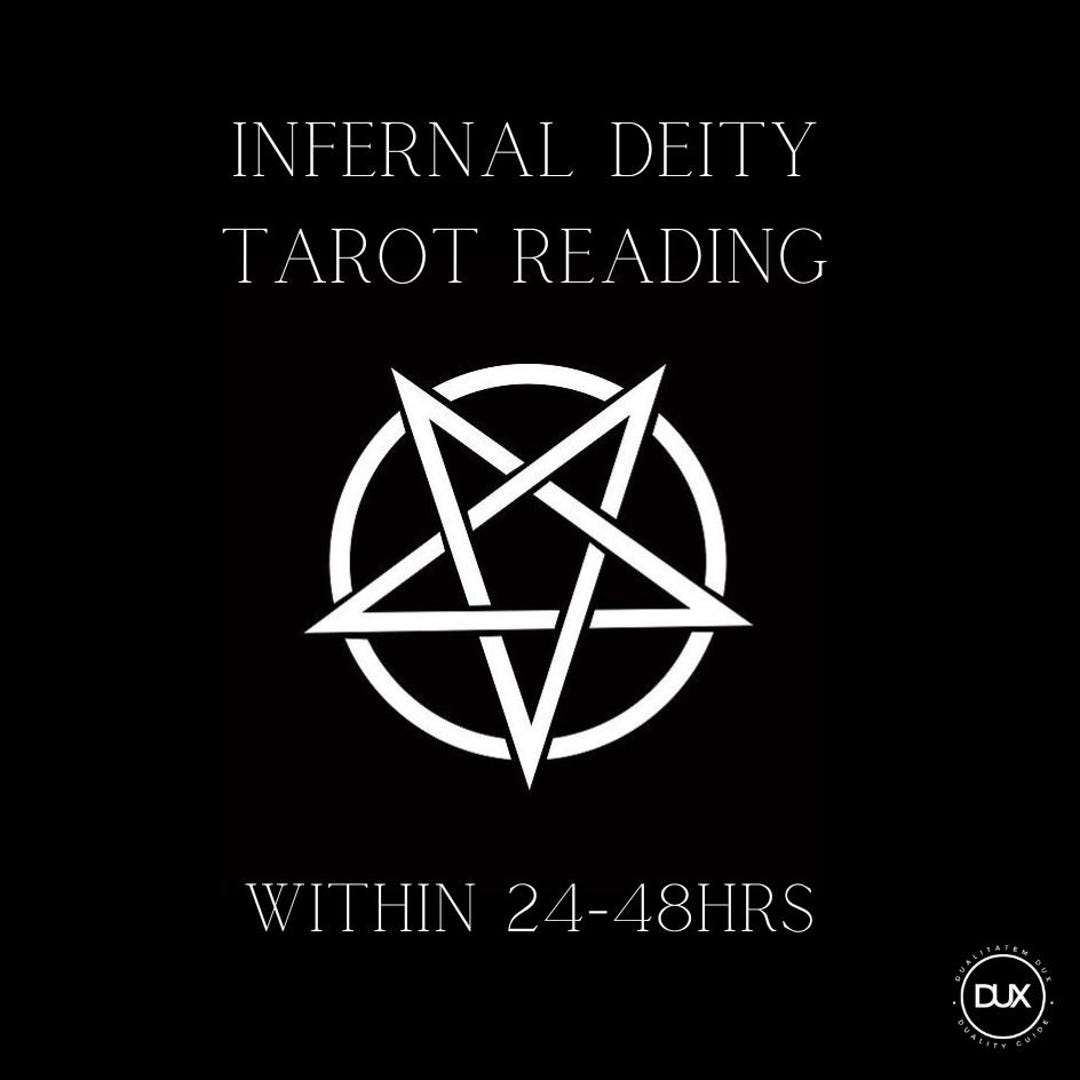 Infernal Divine Deity Tarot Reading Within 24 - 48 Hours - Etsy