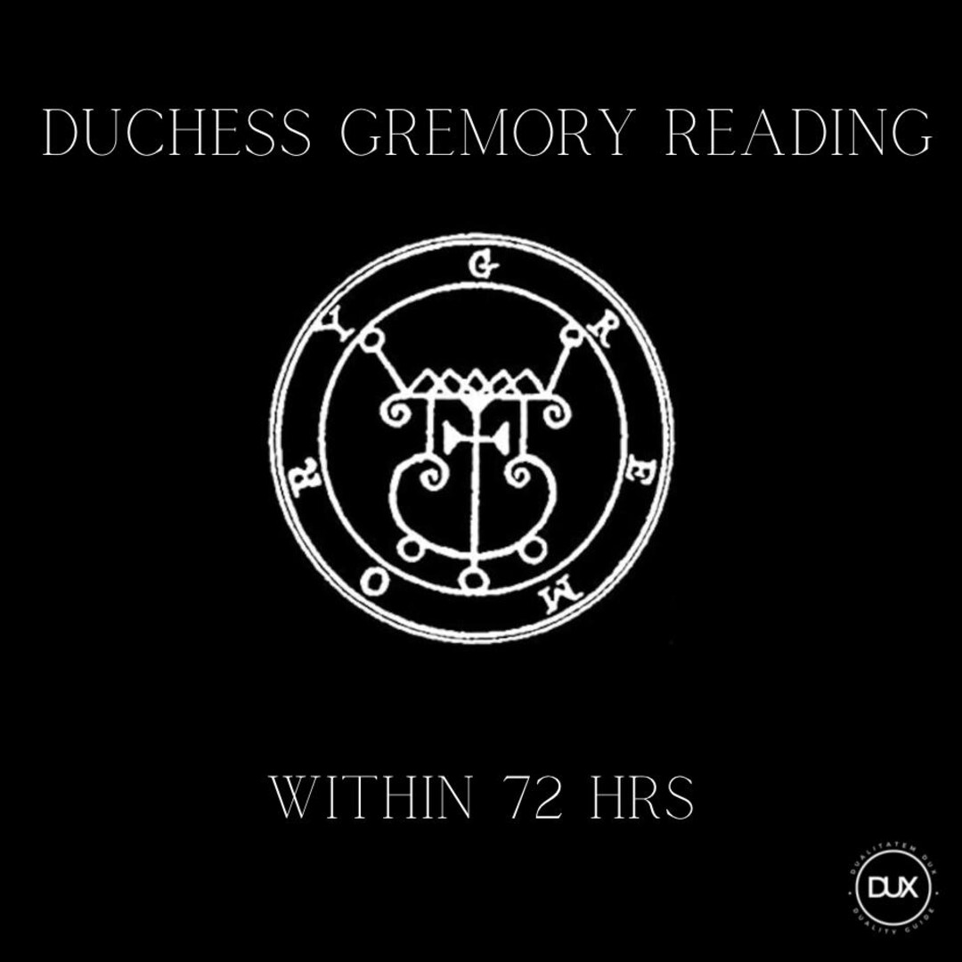Channelled Message From Duchess Gremory, Infernal Deity Reading Within ...