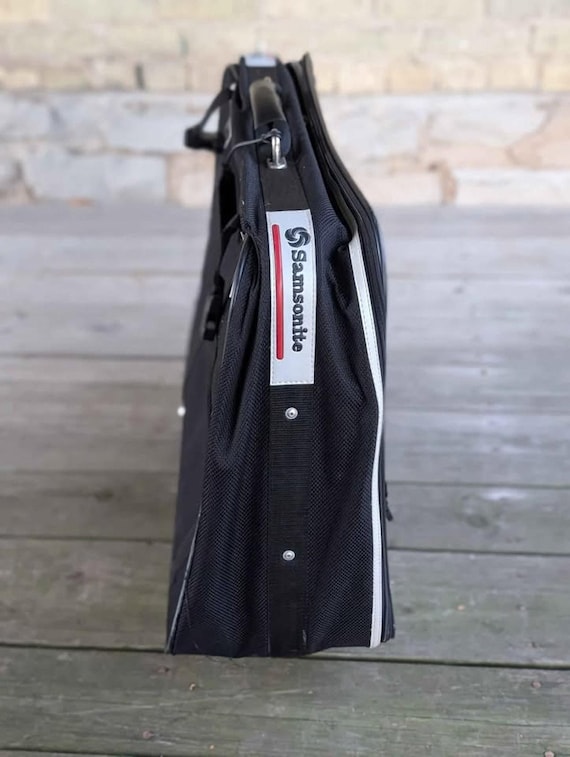 Samsonite Wheeled Suitcase: Black Travel Luggage - Gem
