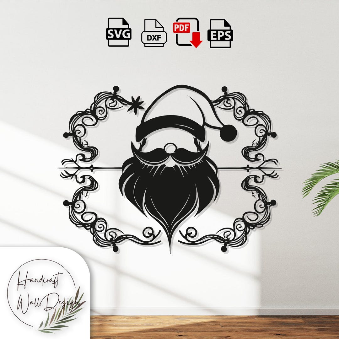 Noel DXF, SVG Files ,laser Cut , Cnc Cut, Bomb, Wall Decor, Svg, Dxf ...