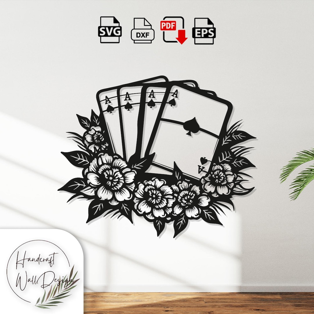 Blackjack DXF, SVG Files ,laser Cut , Cnc Cut, Bomb, Wall Decor, Svg ...