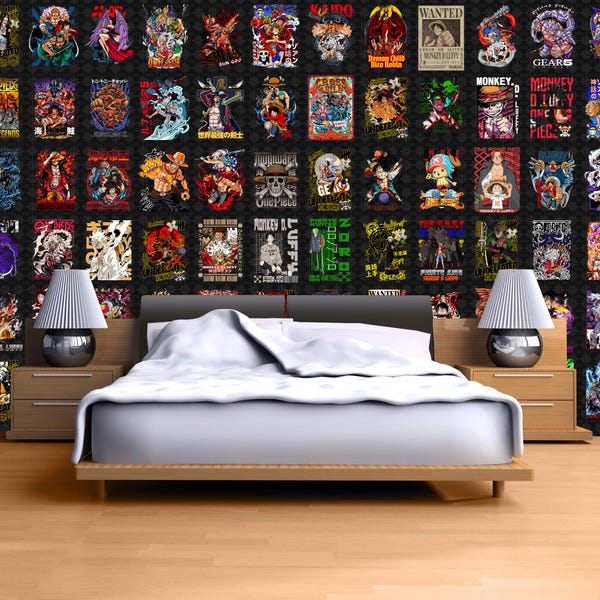 One Piece Mural - Etsy