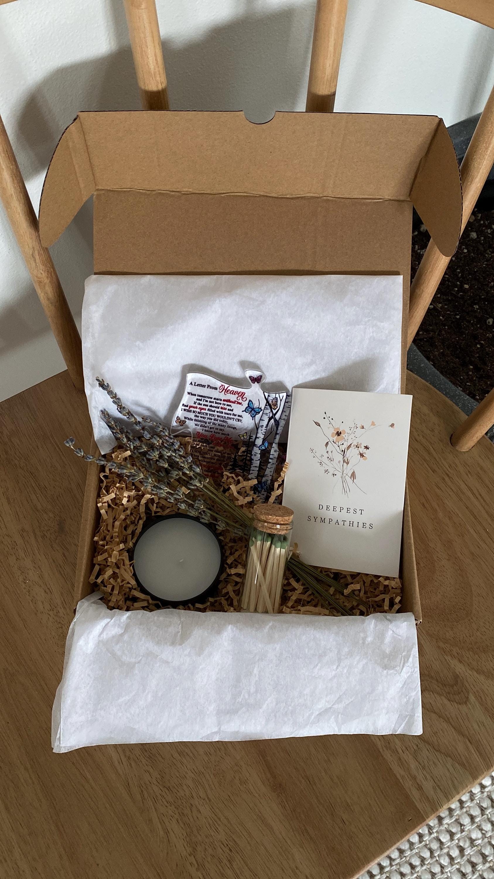 My Condolences Care Package | Sorry for Your Loss Gift Box | Hug of ...