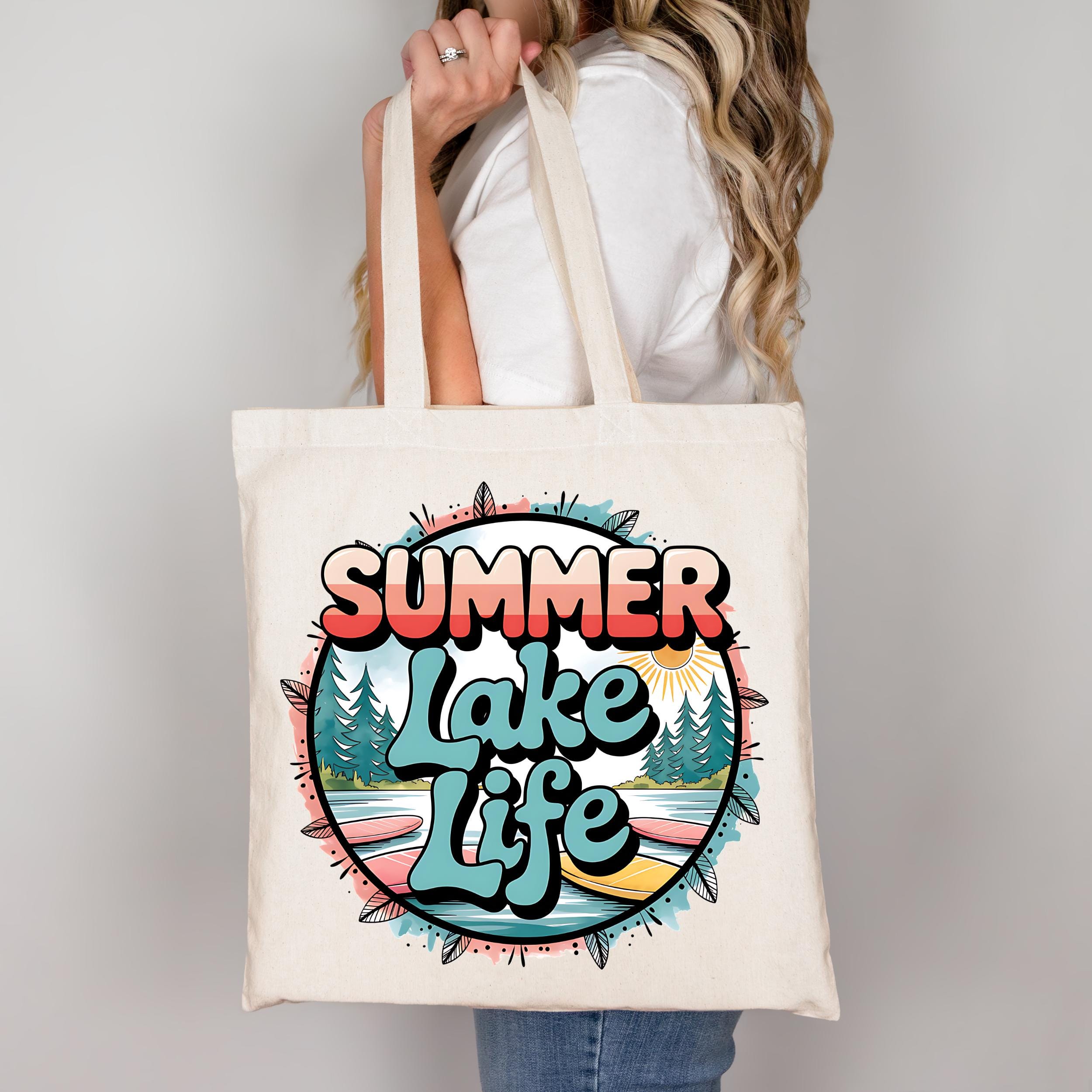 Summer Lake Life PNG Design, Spring Outdoors Sublimation Digital ...