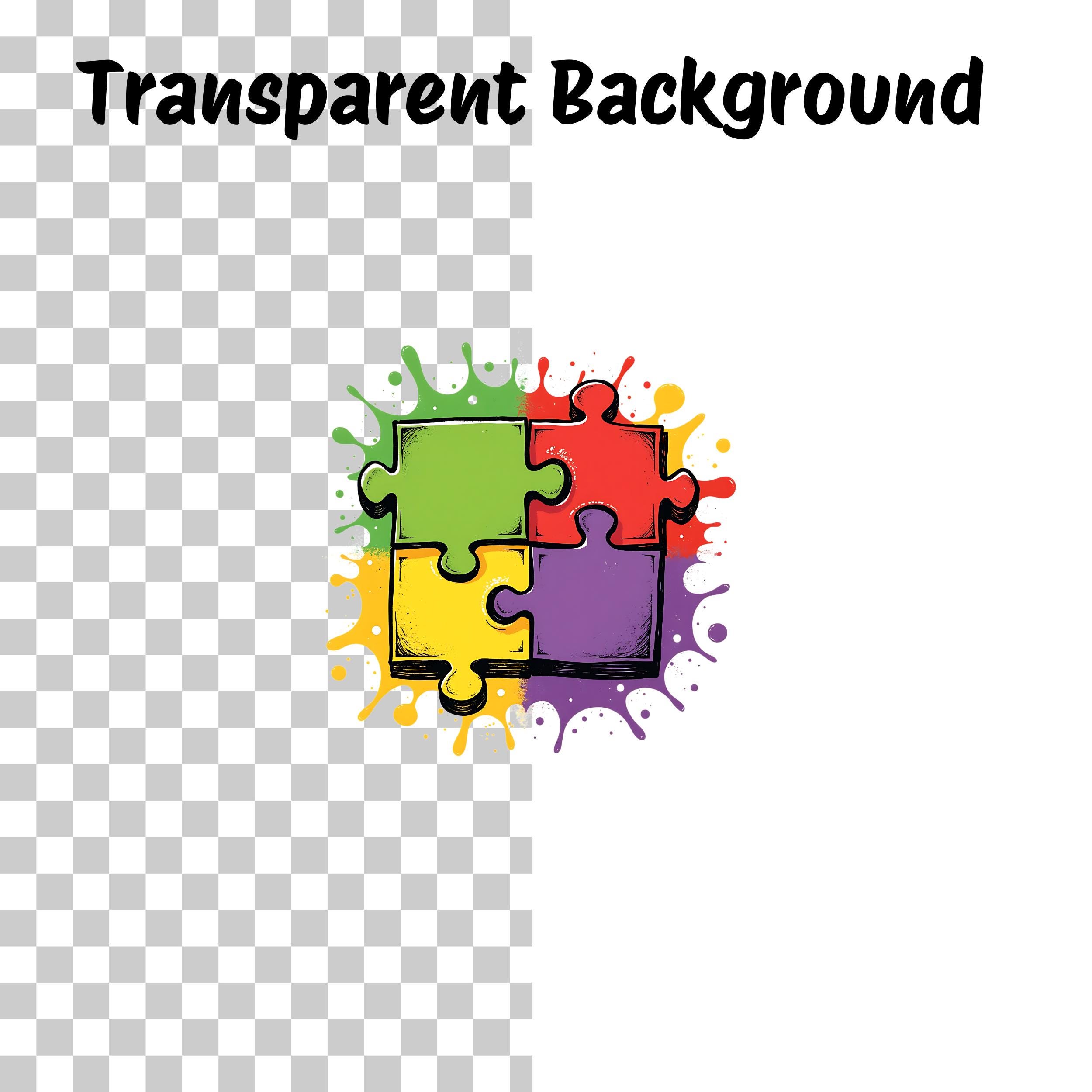 Autism Puzzle Piece PNG, Autism Awareness, High Quality Transparent PNG ...