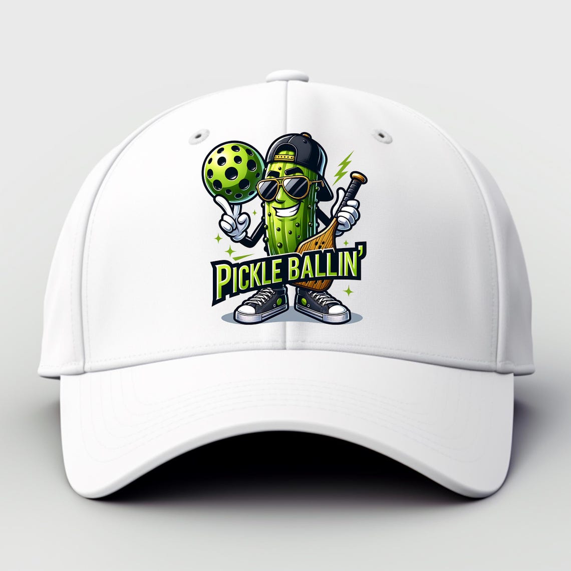 Pickle Ballin (V2) PNG, Men's Pickleball Shirt Design PNG, Funny Pickle ...