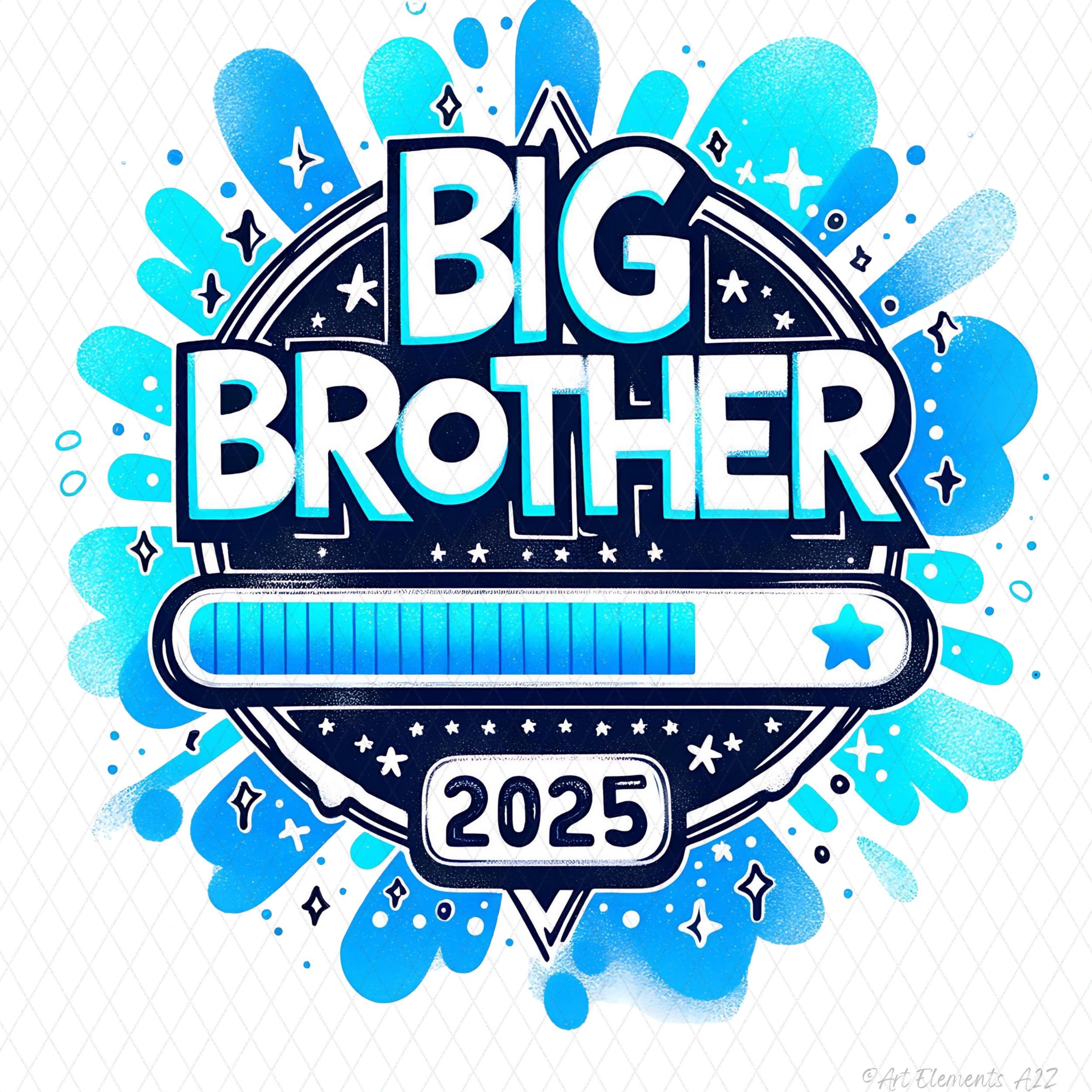 Kids Big Brother Loading 2025 PNG, Promoted to Big Brother 2025 Shirt ...