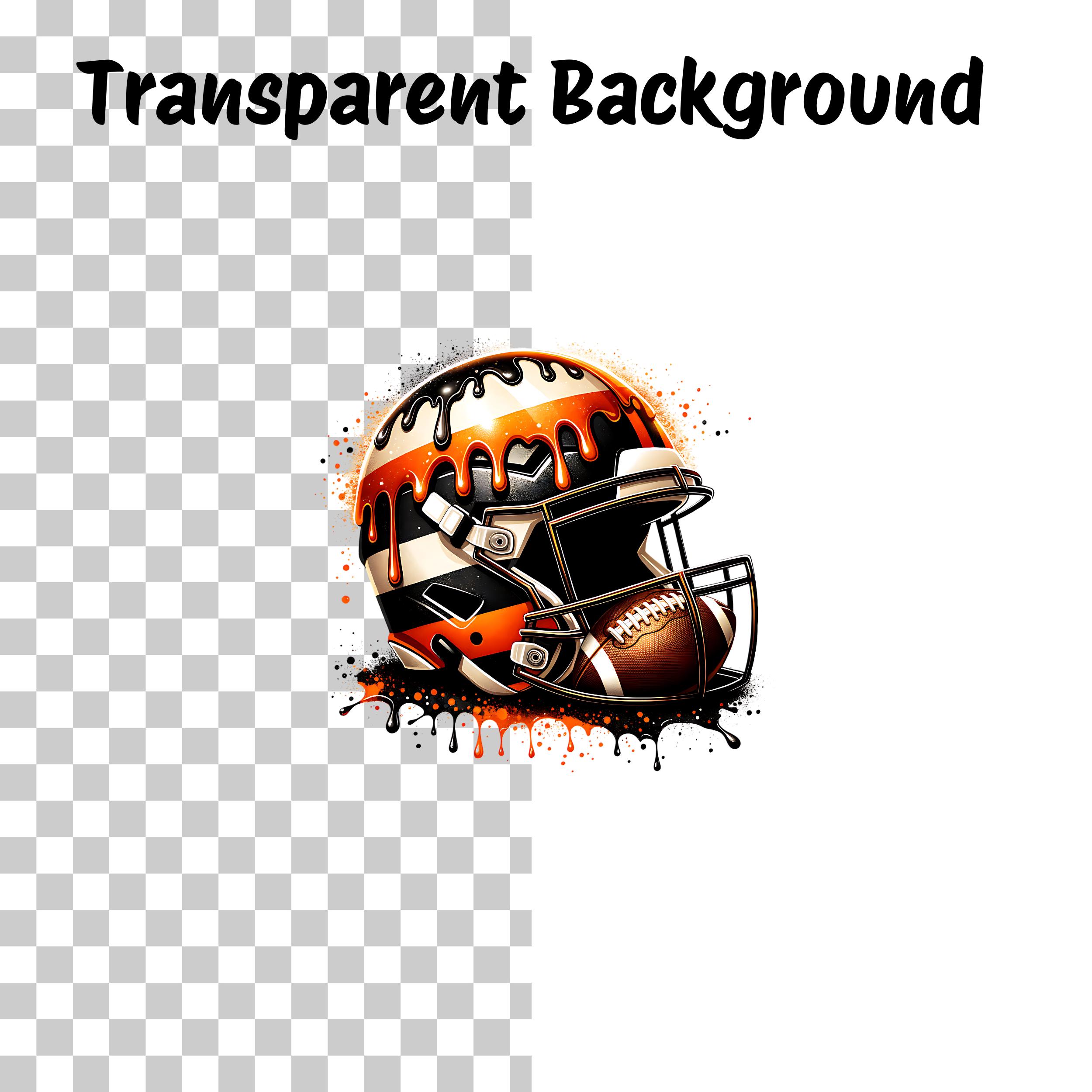 Football Helmet Drip PNG, High School Football Ice Cream Sublimation ...
