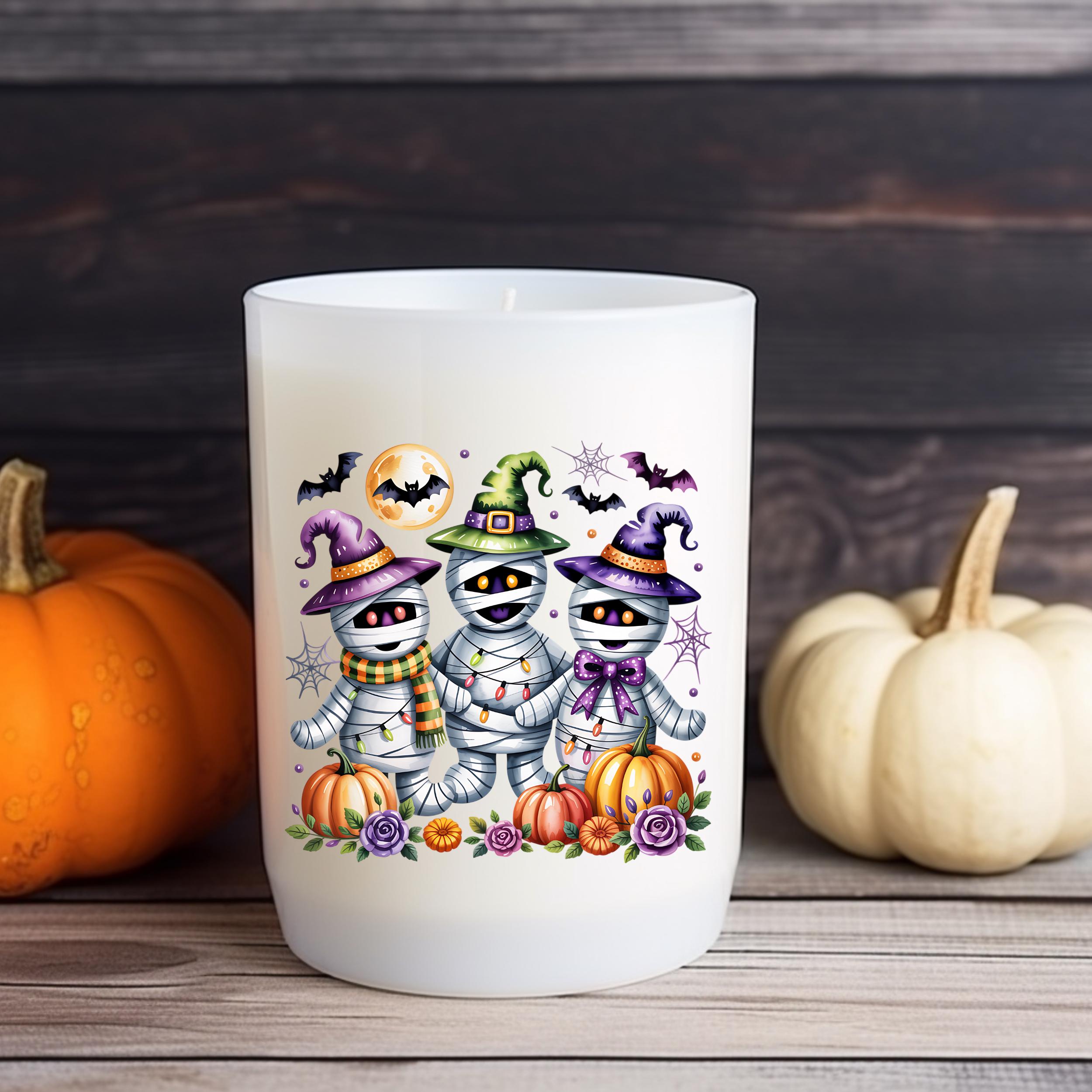 Halloween Mummy Trio PNG, Halloween Clipart, Spooky Vibes, Fall Mummy ...
