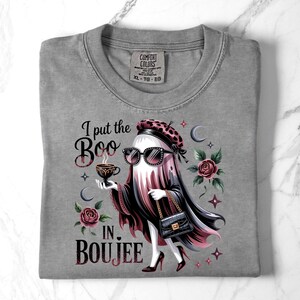 I Put the Boo in Boujee Ghost PNG, Boujee Ghost, Gothic Glam Halloween ...