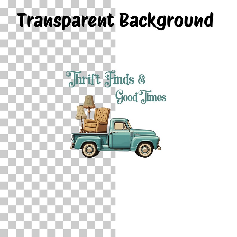 Thrift Finds & Good Times PNG, Antique Thrifting Sublimation Design ...