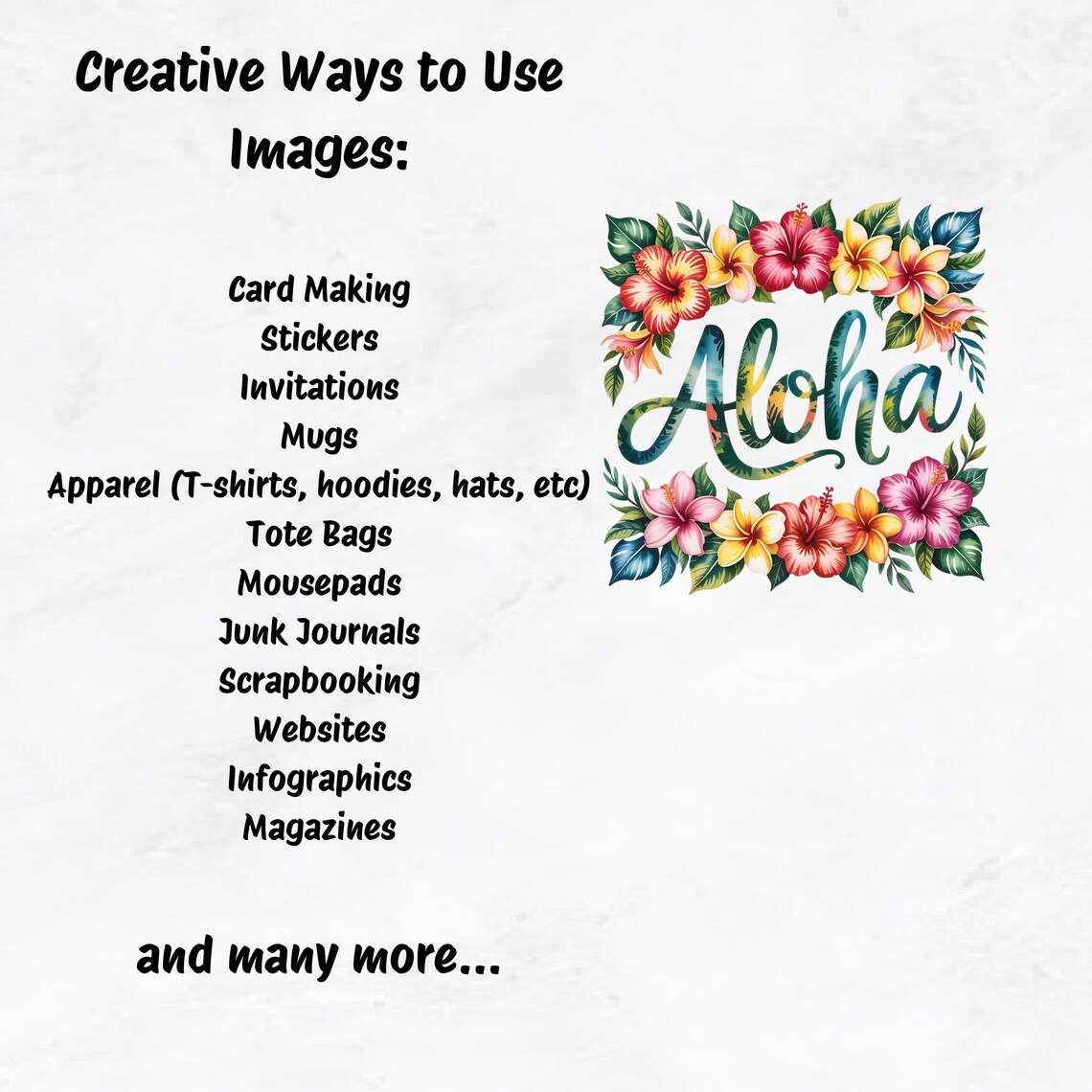 Aloha PNG, 1 High Quality Transparent PNG, Printable, Personal ...