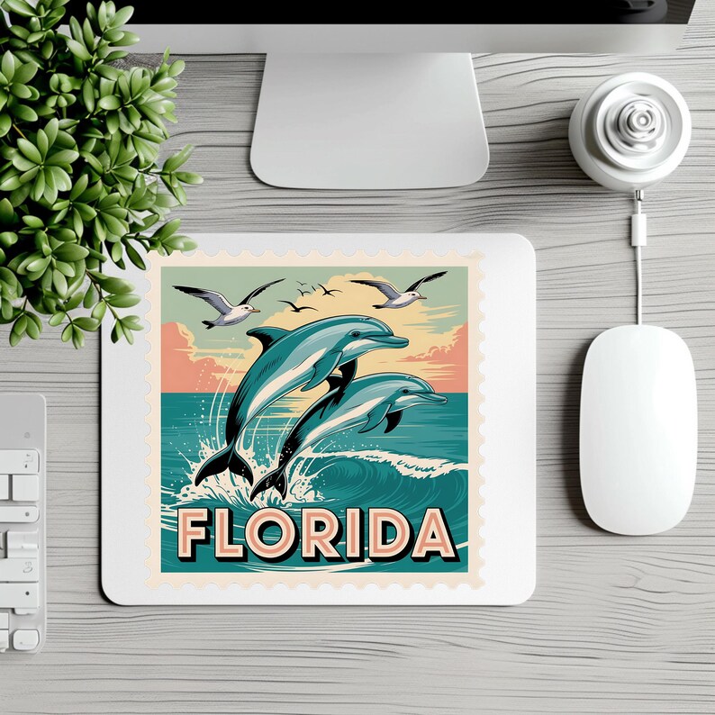 Florida Stamp State PNG, Vintage Stamp Sublimation Design, USA State ...