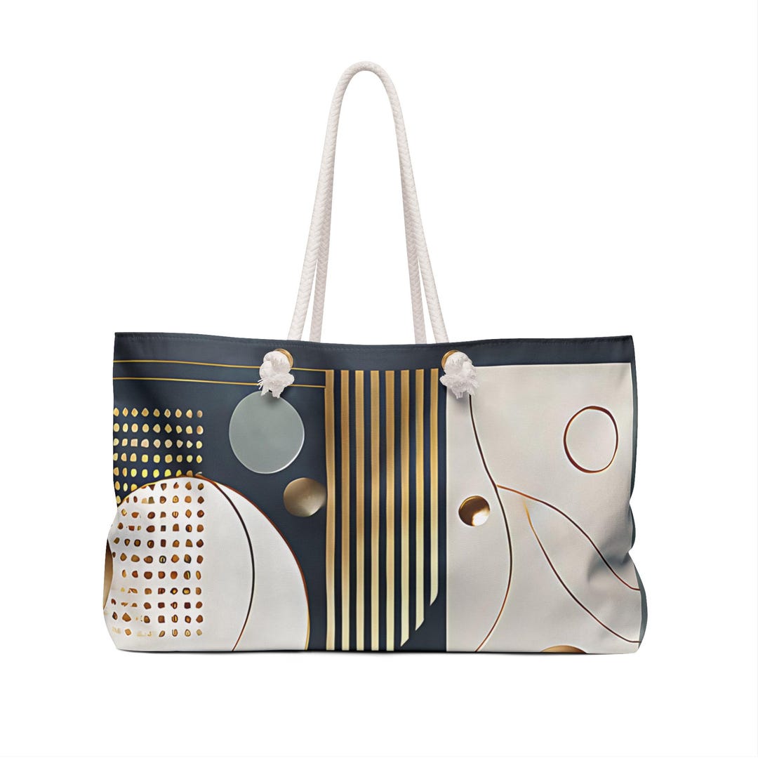 Chic Weekender Bag for Stylish Getaways, Tote for Travel, Gym, Beach ...
