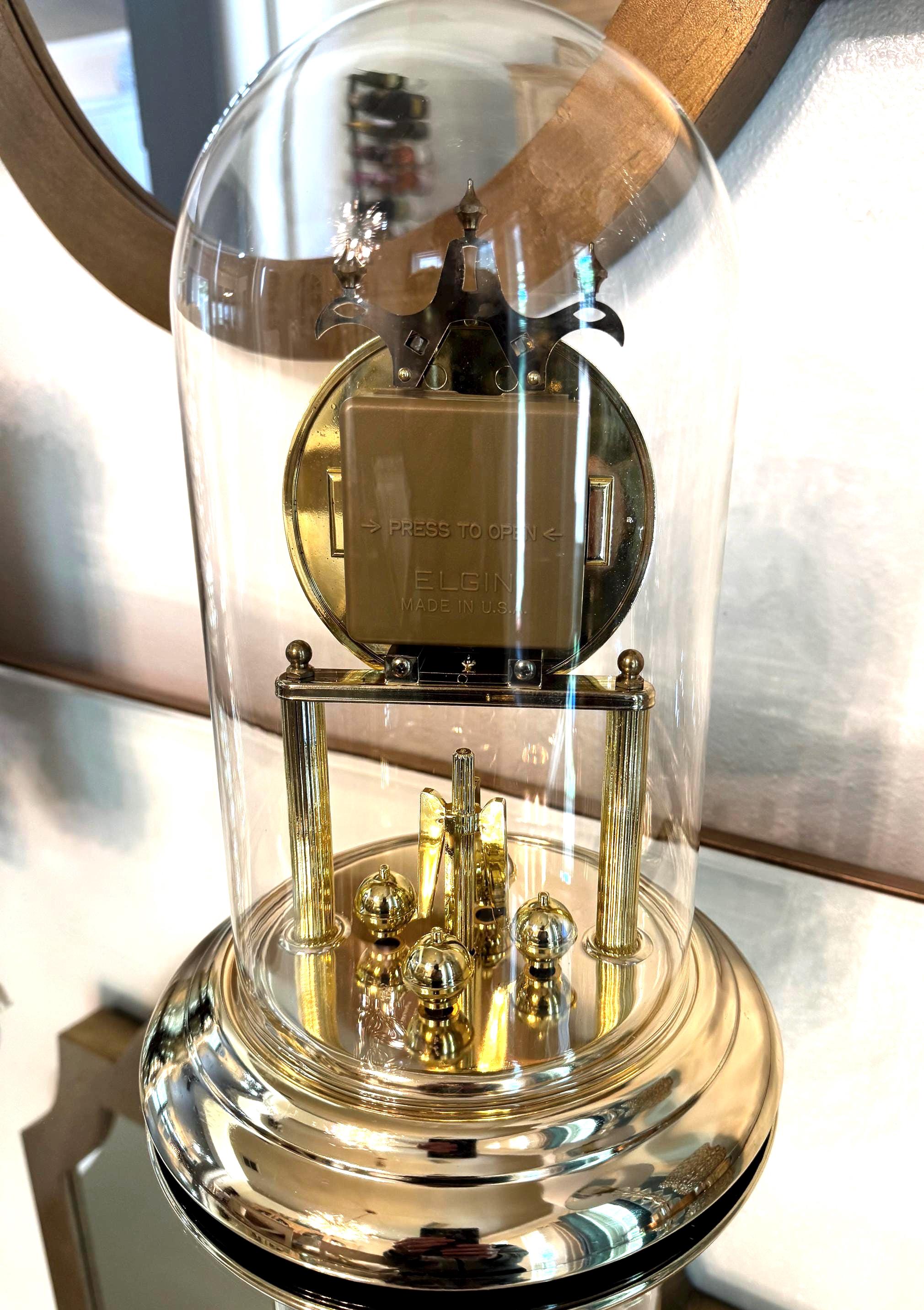 Vintage Elgin American Quartz Anniversary Clock. - Etsy