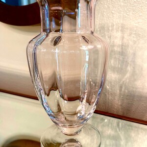 Vintage Light Pink Glass Vase, Likely a Piece of Murano Glass. - Etsy
