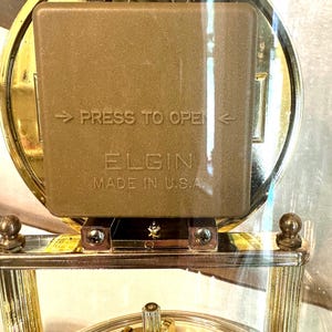 Vintage Elgin American Quartz Anniversary Clock. - Etsy