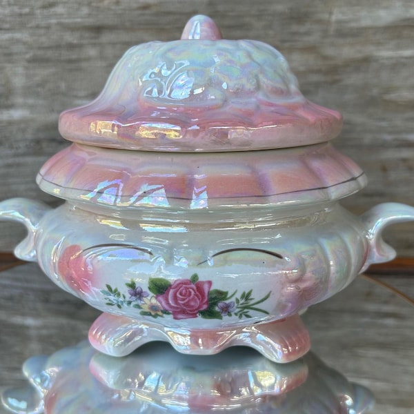Lusterware Jar - Etsy