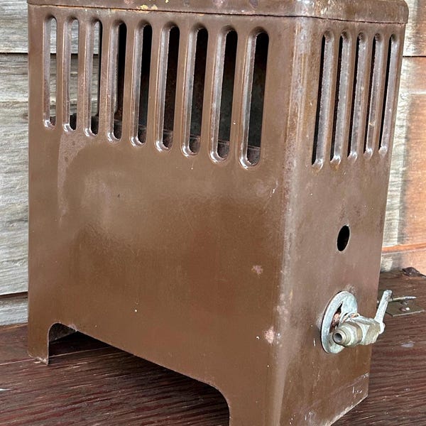 Vintage Gas Heater - Etsy