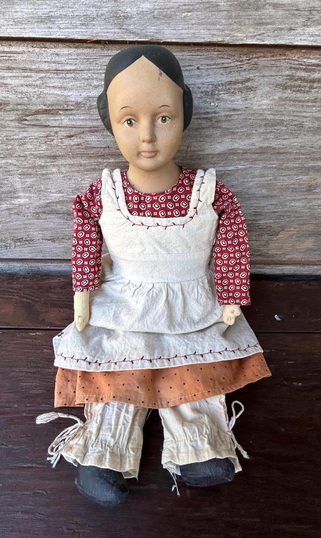 Antique German China Shoulder Head Doll 20” C.1840–1860 | Porcelain ...
