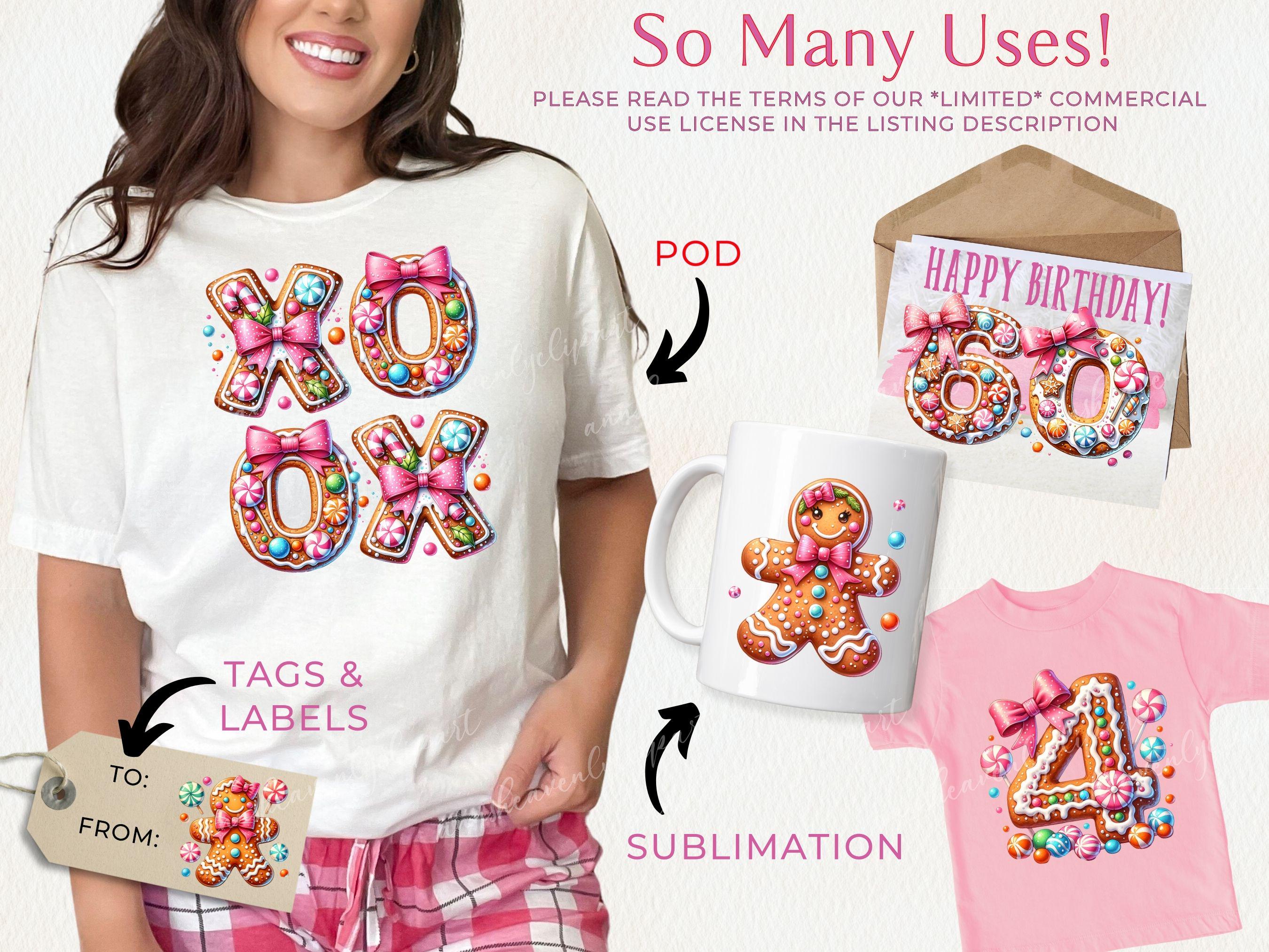 Gingerbread Alphabet, Pink Bow Alphabet, Gingerbread PNG Pink ...