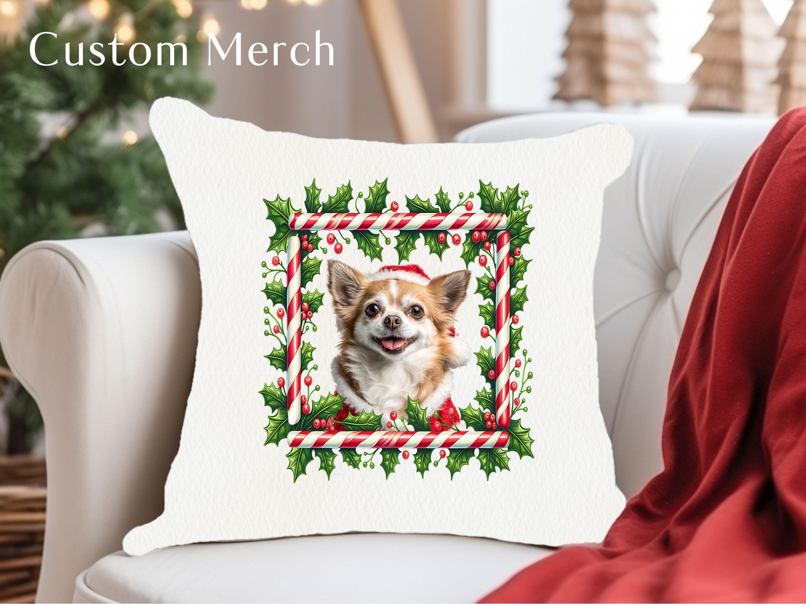 Christmas Clipart Frames – Candy Cane Frame PNG Bundle — Peppermint ...