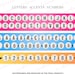 Friendship Bracelet Letters, Friendship Bracelet PNG, Letter Beads ...