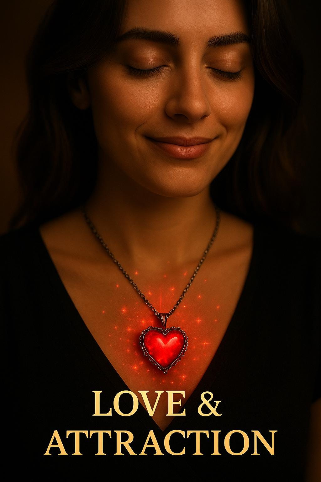 Red Heart Love Spell Necklace – Venus Ritual & Soulmate Attraction ...