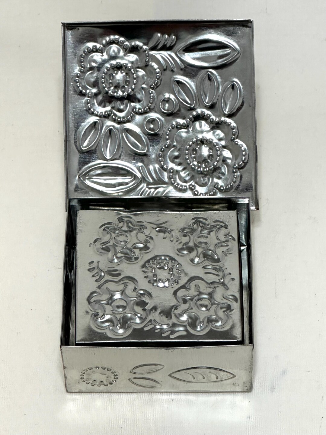Stamped Tin Nesting Boxes From Mexico - Etsy