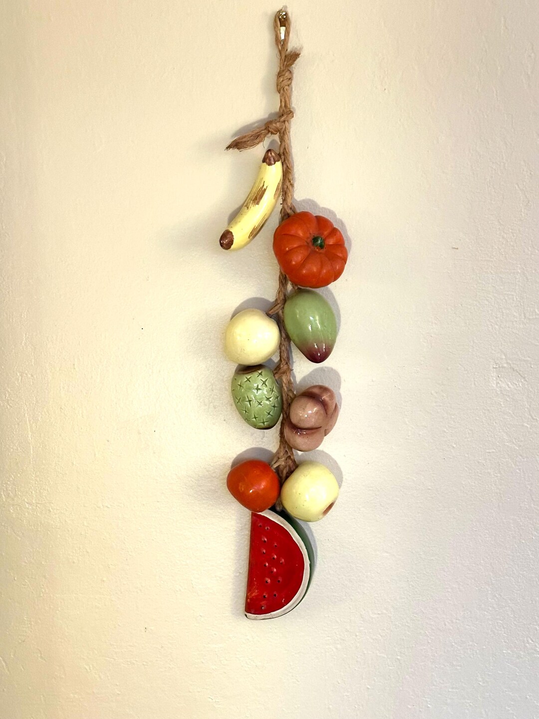 Vintage Ceramic Ristra With Multiple Fruits and Vegetables - Etsy