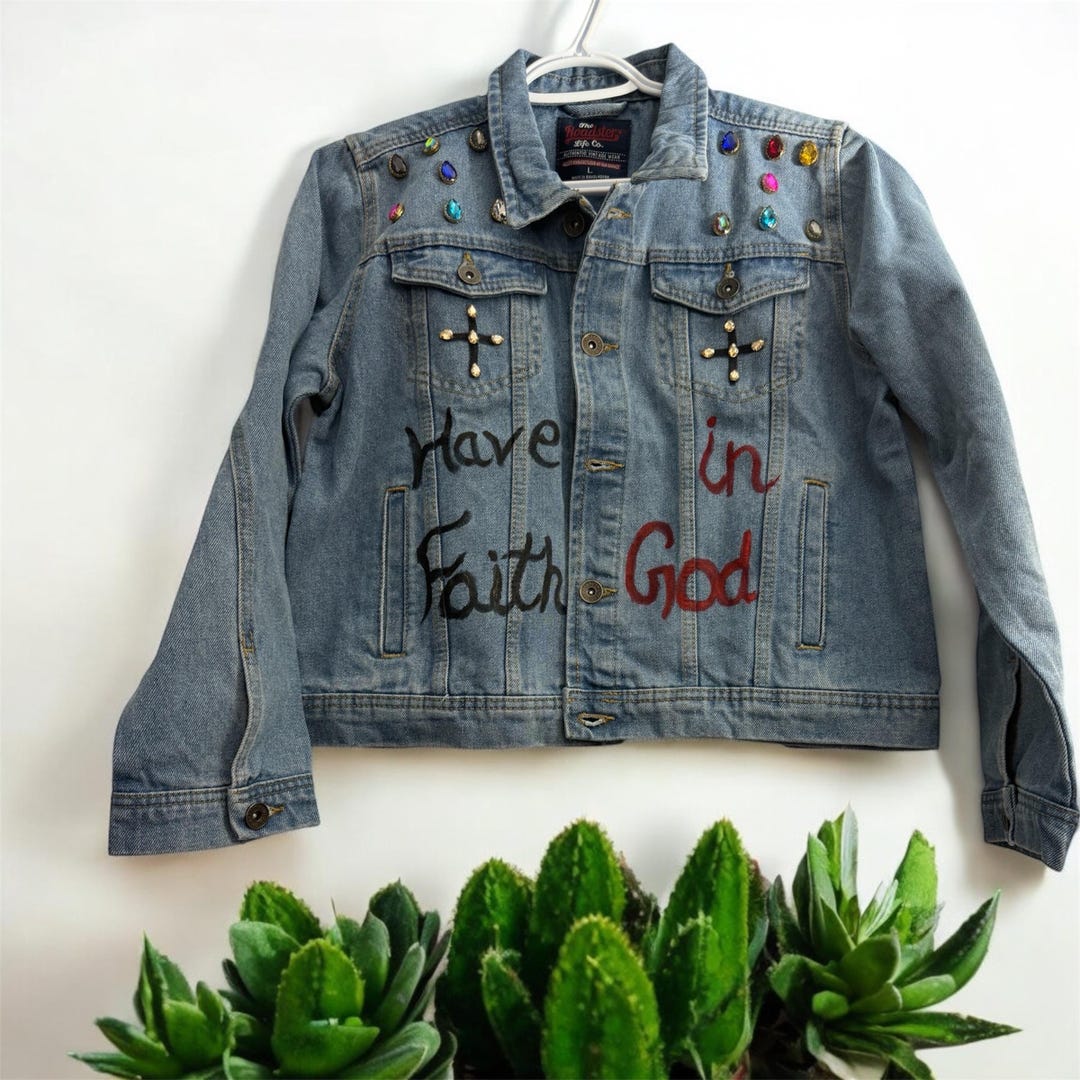 Mother Mary Artistic Jacket - Etsy