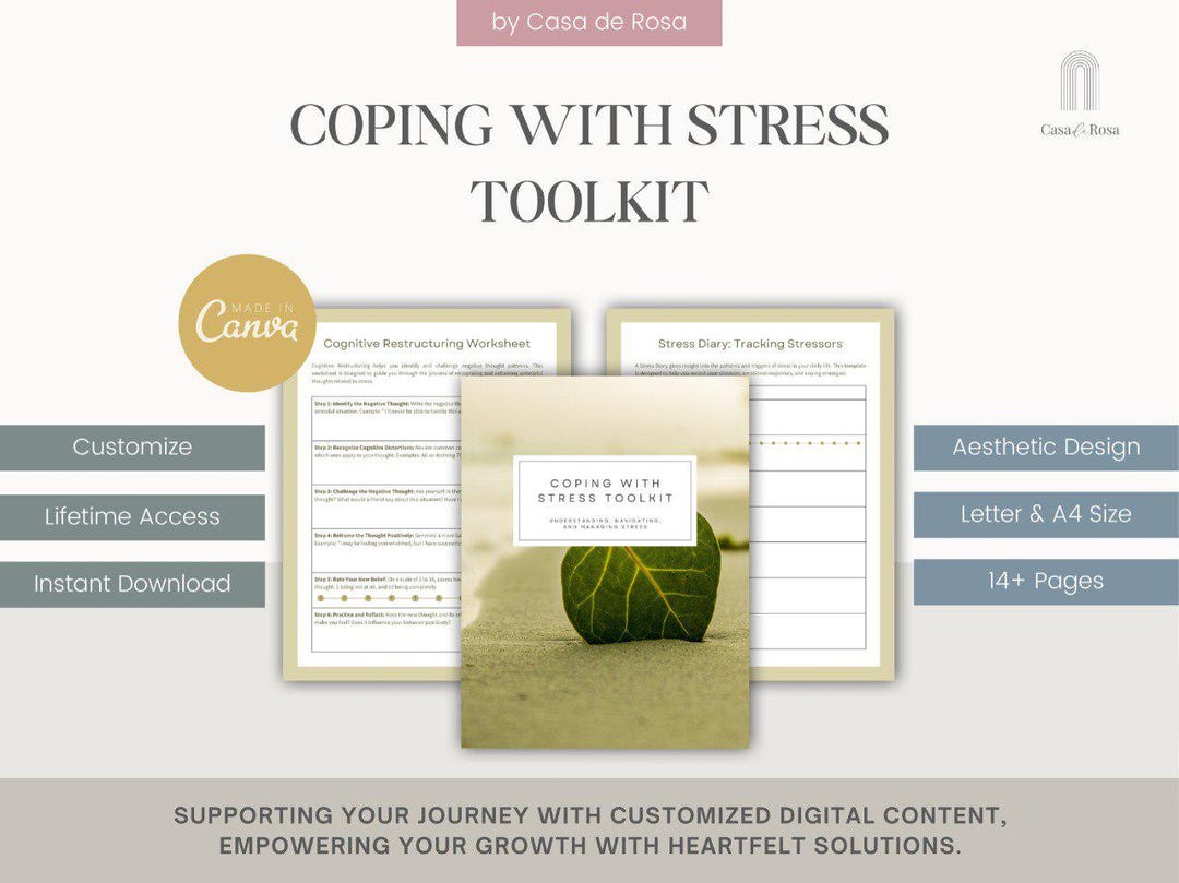 Stress Management Toolkit for Mindfulness, Resilience, Progressive ...