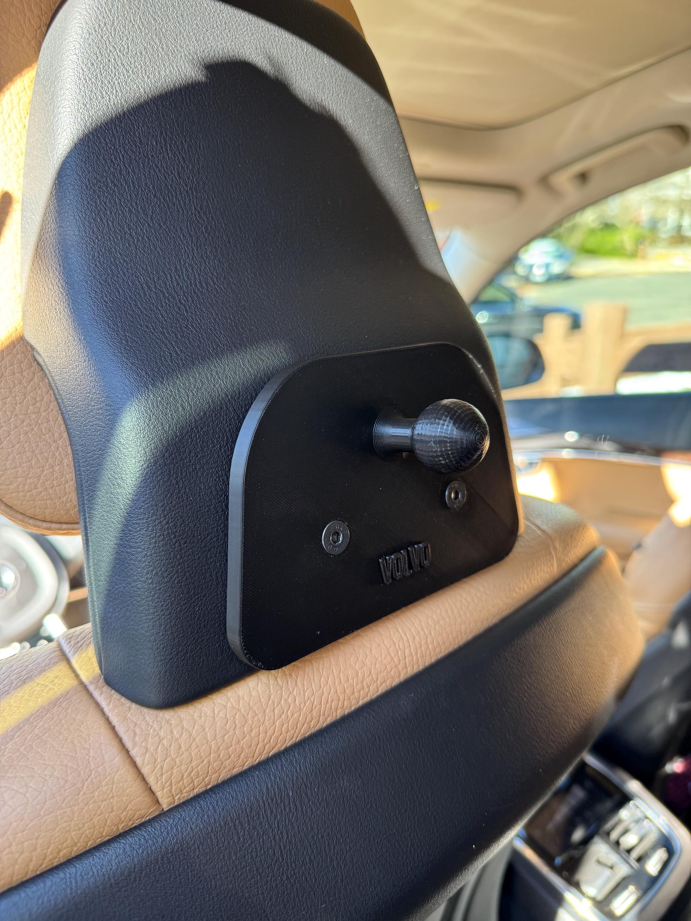Volvo Headrest Tablet Holder - Custom Embossed - Etsy