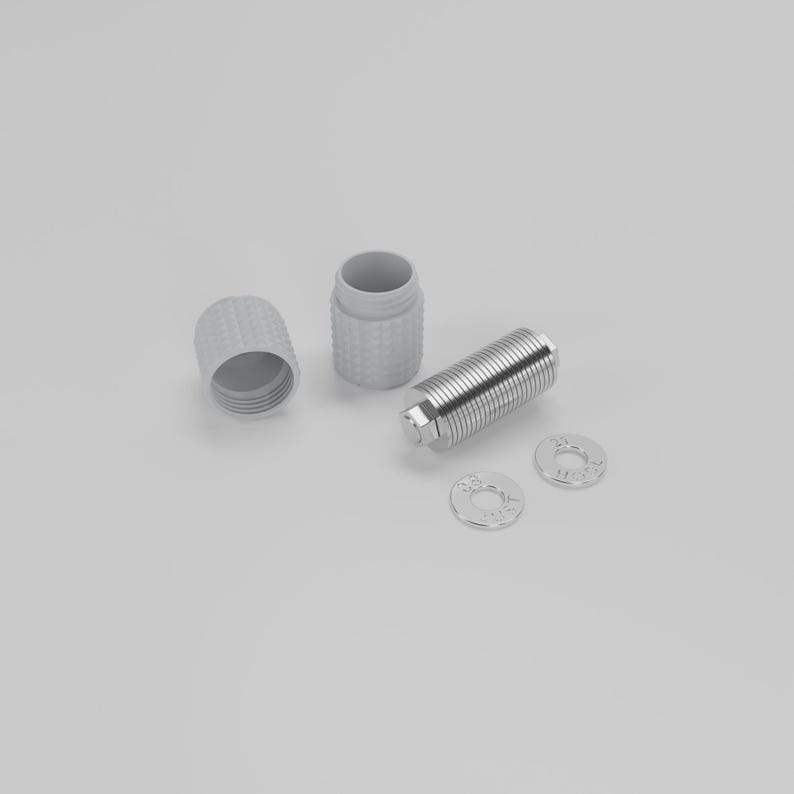 Bitcoin Washer Capsule M8 (24mm Washers) - Etsy