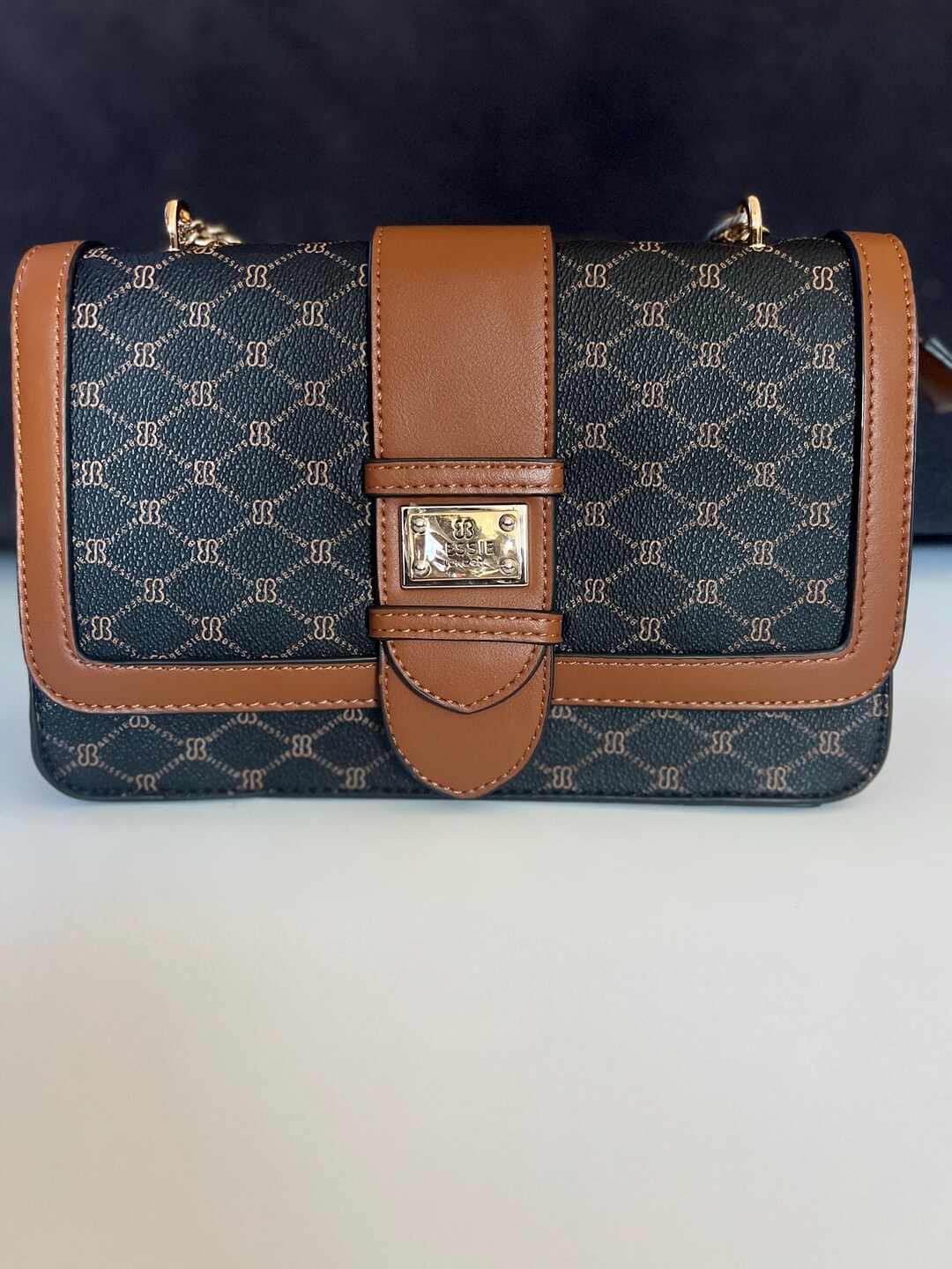 Bessie Logo Flap Over Bag - Etsy