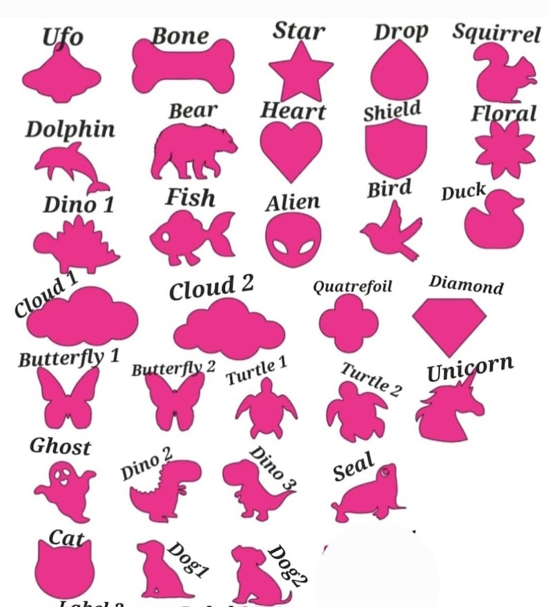 Label Shields - Round Containers - Etsy