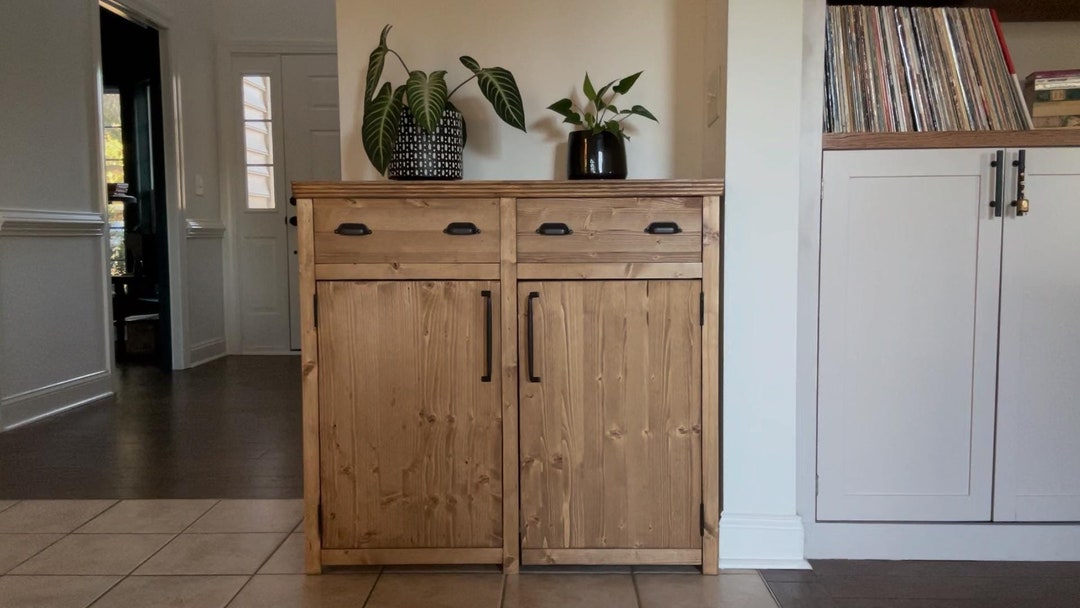 Roomba Garage Cabinet Plans - Etsy