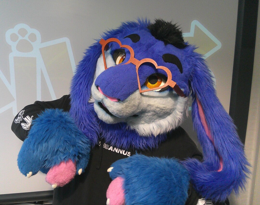 Love Heart Fursuit Glasses SB - Etsy