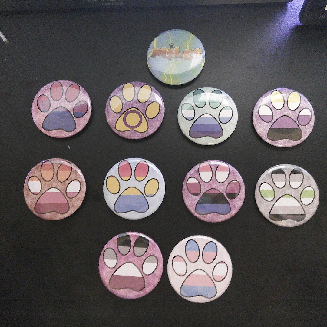 Furry Pride Badges - Etsy