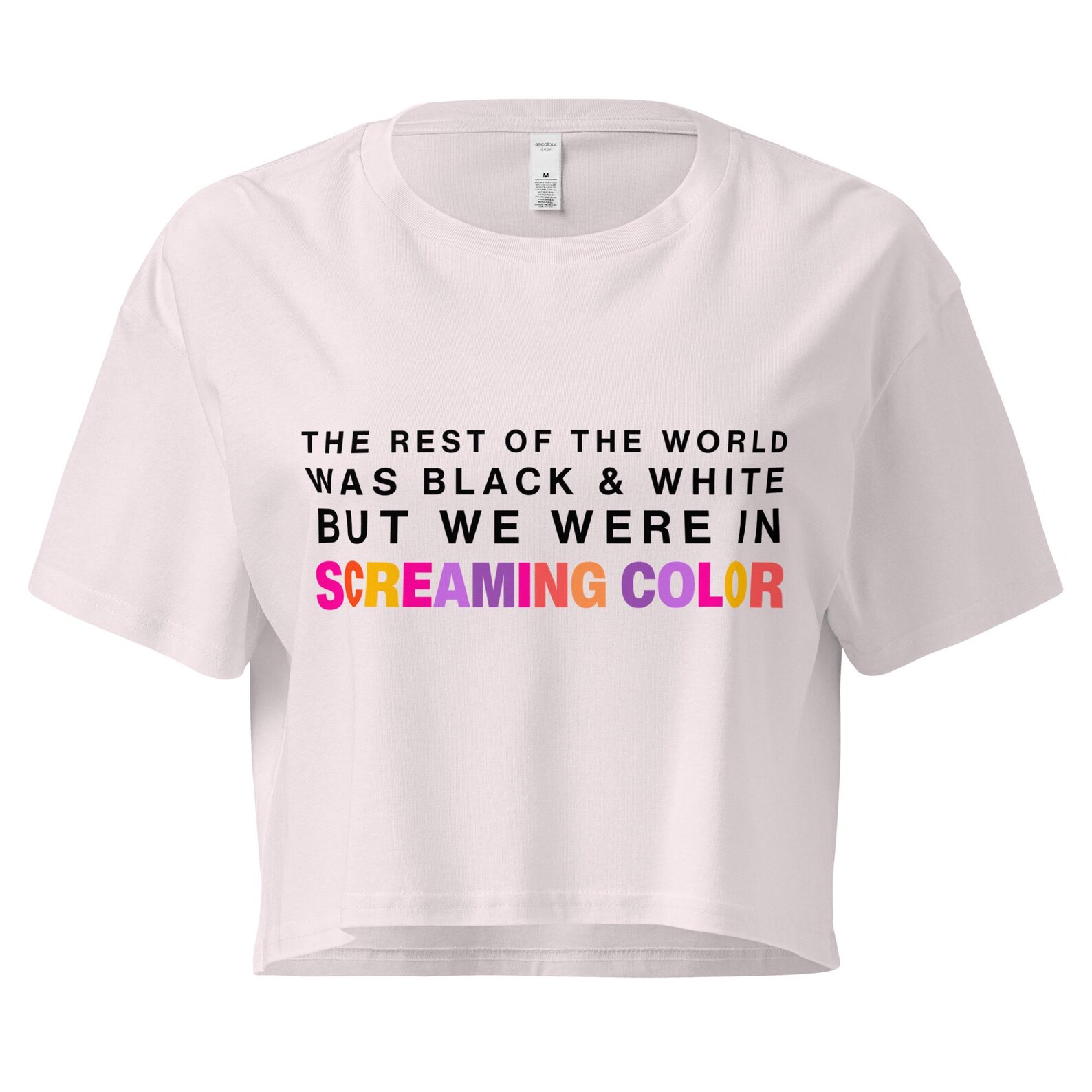 Screaming Color Taylor Swift, Out of the Woods Womens Crop Top - Etsy